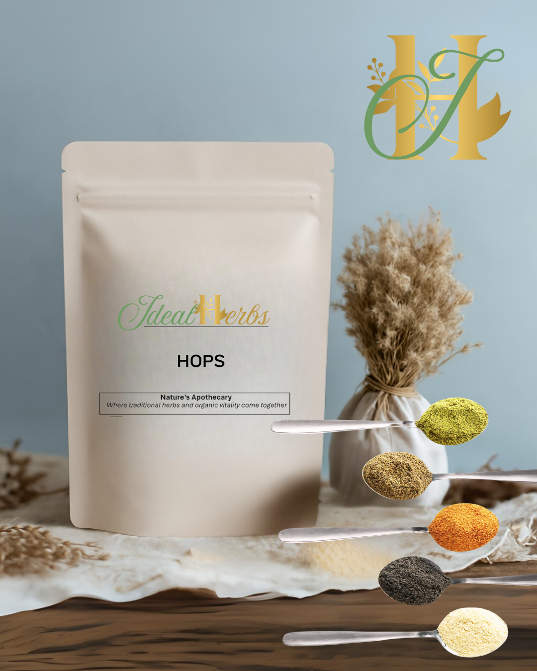Hops Flower Powder – Ideal Herbs