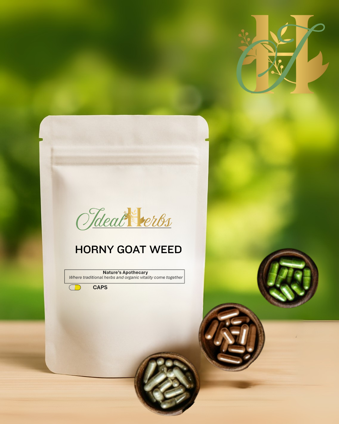 Horn Goat Weed Capsules/Powder – Ideal Herbs