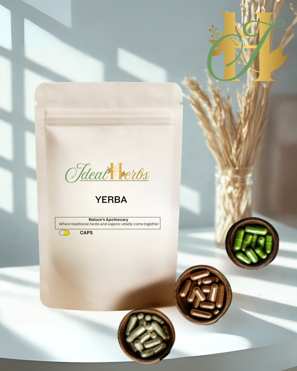 Yerba Mate Capsules/Powder – Ideal Herbs